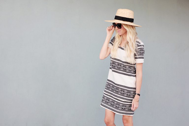 Day to Night Look : Striped Dress - Kailee Wright
