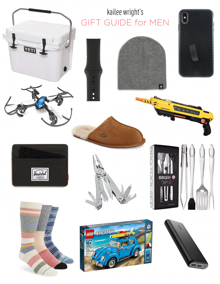 The Manly Gift Guide : 20 + Ideas for the guys! - Kailee Wright